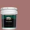 BEHR PREMIUM PLUS 5 gal. #MQ1-17 Autumn Russet Semi-Gloss Enamel ...