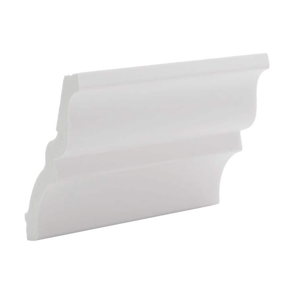 ORAC DECOR 2-1/2 in. D x 2-3/4 in. W x 4 in. L Primed White Plain ...