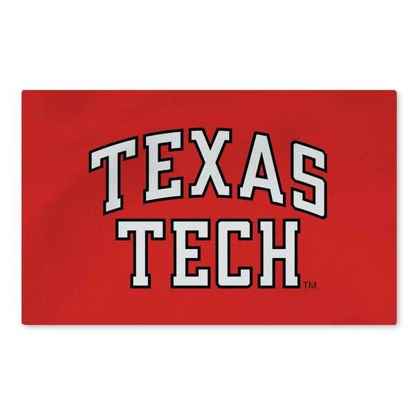 THE NORTHWEST GROUP Texas Tech Red Raiders NCAA Logo Washable Rug 20 in ...