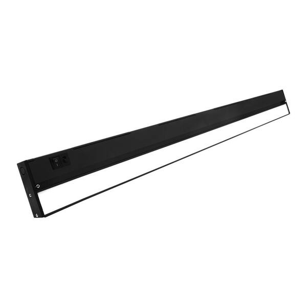 NICOR NUC-5 Series 40 in. Black Selectable LED Under Cabinet Light ...