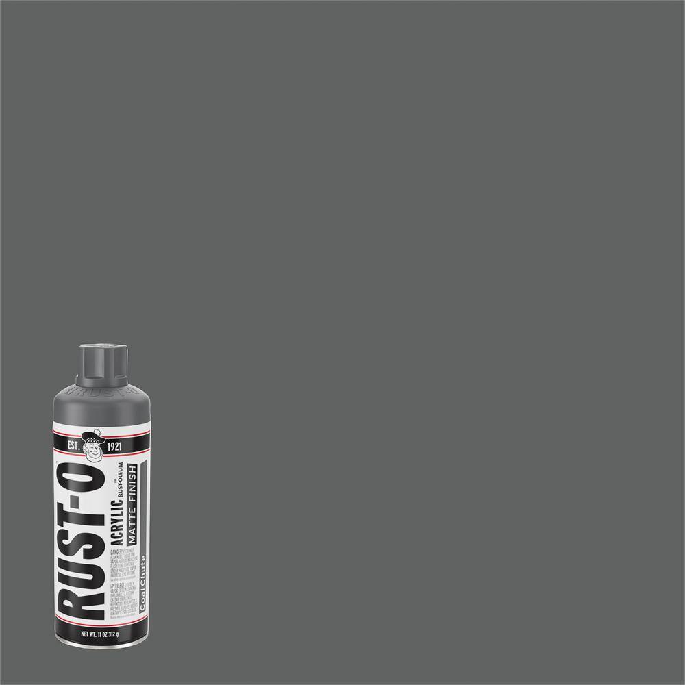 Reviews for Rust-O 11 oz. Rust-O Matte Coal Chute Spray Paint (Case of ...