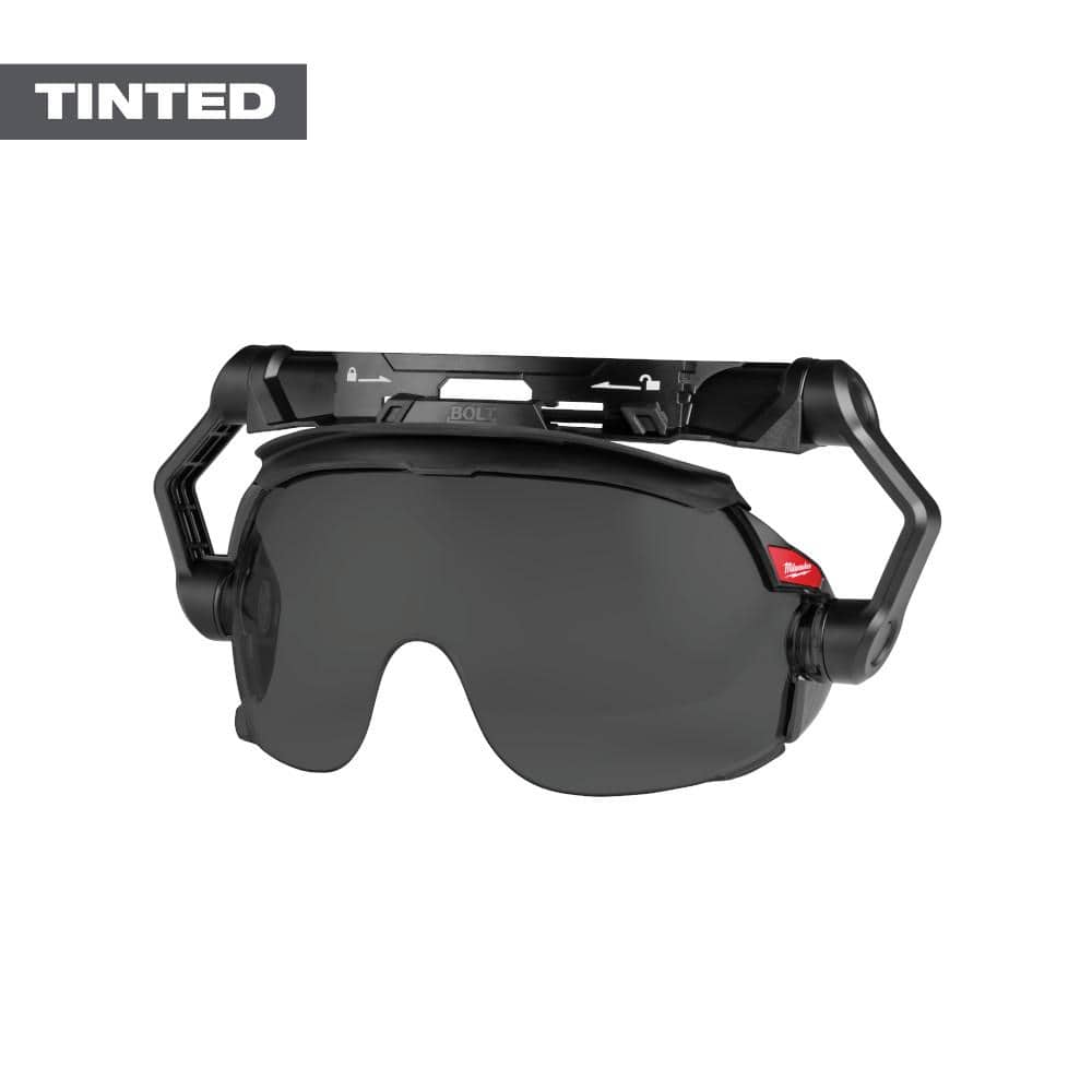 Milwaukee BOLT Tinted Dual Coat Len's Gasketed Eye Visor 48-73-1417 ...