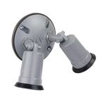 Commercial Electric Gray Outdoor Flood Light Weatherproof Lampholder ...