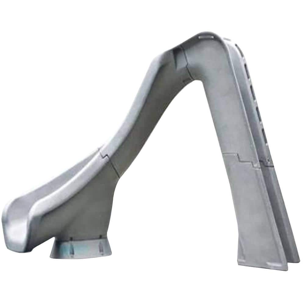 S.R. Smith Typhoon Gray Granite Left Curve Pool Slide 67020958224 - The ...
