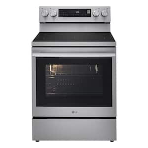 Whirlpool 30 in. 5 Burner Elements Freestanding Electric Range in ...