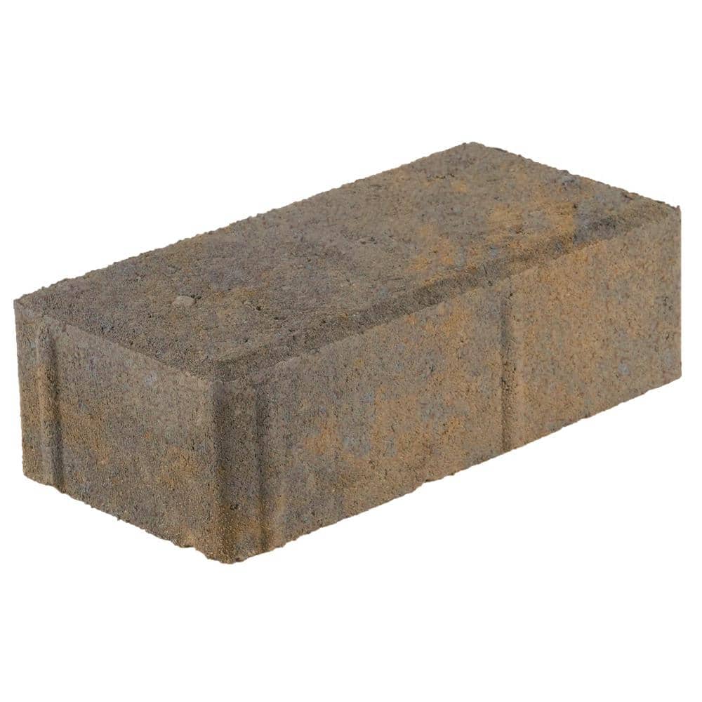 Pavestone 8 in. L x 4 in. W x 60 mm H Truckee Blend Concrete Paver ...