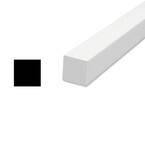 8 ft. x 1-3/8 in. x 1/4 in. PVC FRP Division Bar Moulding 9290NL - The ...