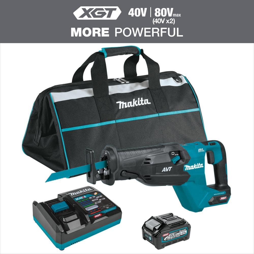 Reviews for Makita 40V max XGT Brushless Cordless AVT Orbital Recipro Saw Kit, 4.0Ah | Pg 1 ...