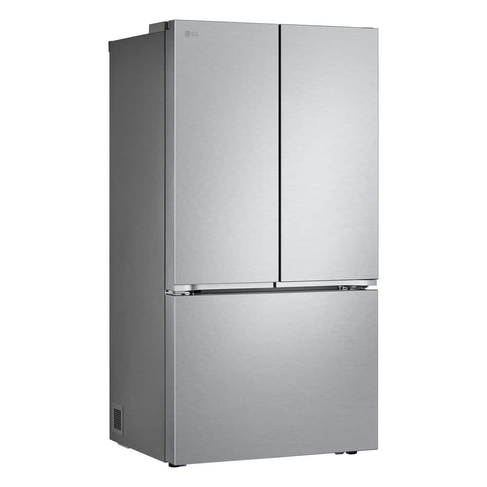 LG 36 in. 25 cu. ft. Counter-Depth MAX with Zero Clearance 3-Door ...