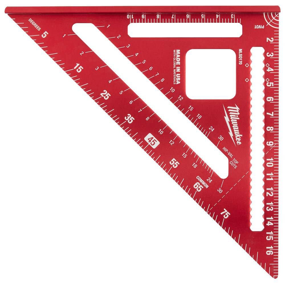 Milwaukee 180 mm Rafter Square MLSQ170 - The Home Depot