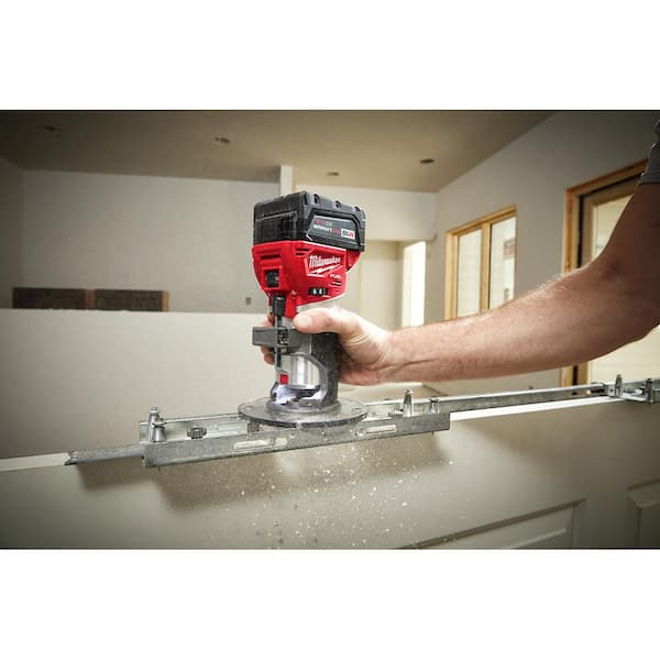 Milwaukee M18 FUEL 18V Lith-Ion Brushless Cordless Compact Router w/ 1/ ...