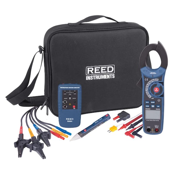 REED Instruments Reed R5004-KIT Phase Rotation/Clamp Meter Kit R5004 ...