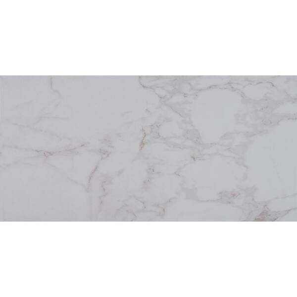 Reviews for MSI Carrara Capel Bianco 12 in. x 24 in. Matte Porcelain ...
