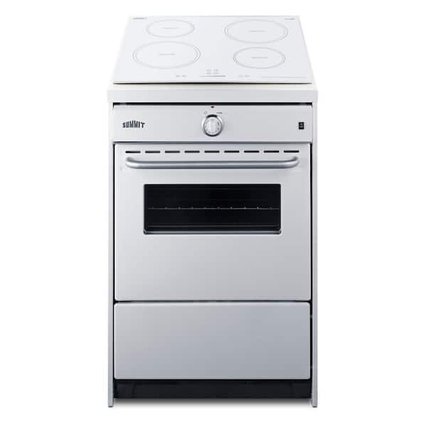 Summit Appliance 24 in. 4 Elements 2.92 cu. ft. Induction Range in ...