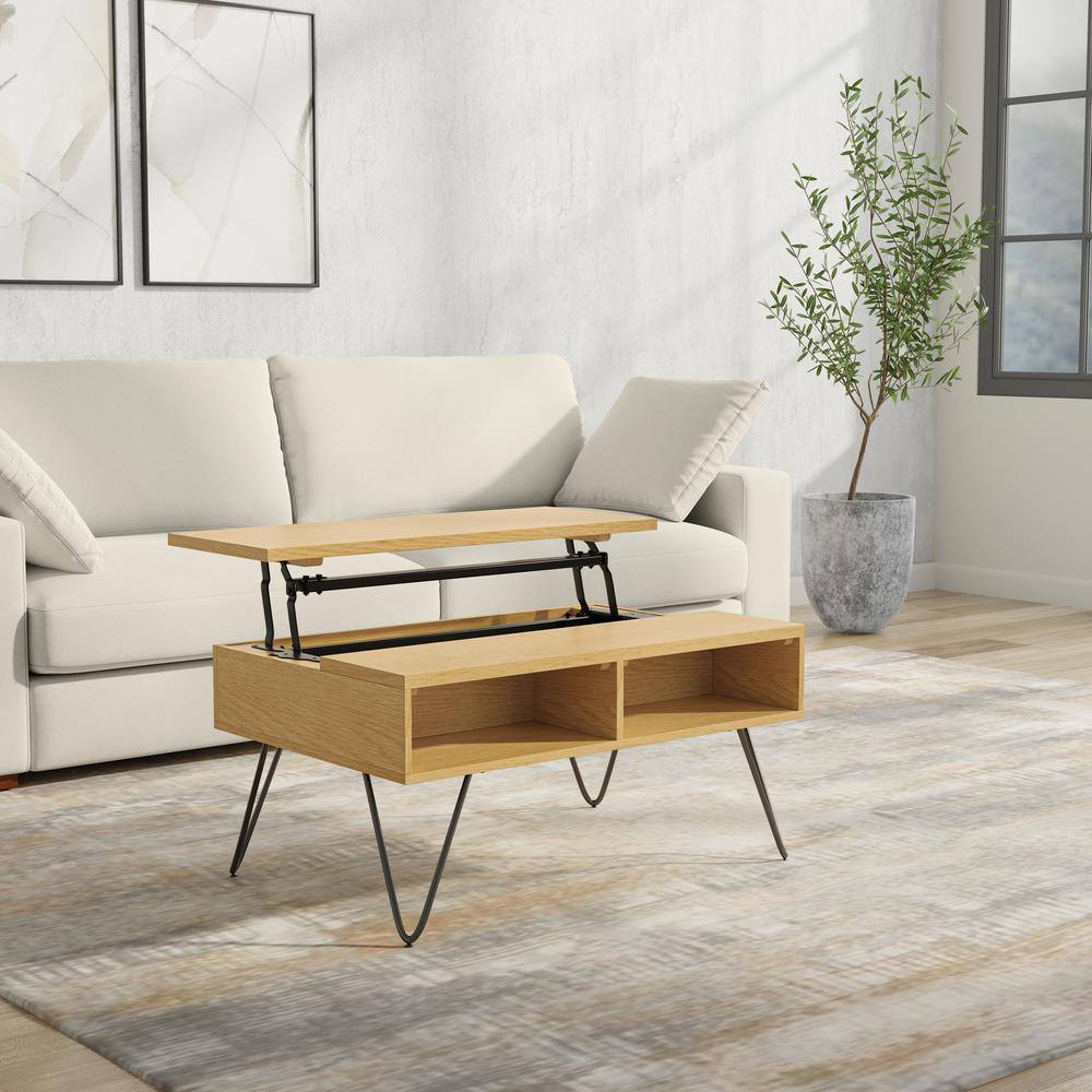 Have a question about Simpli Home Hunter 36 in. Oak Wide Rectangle Wood ...