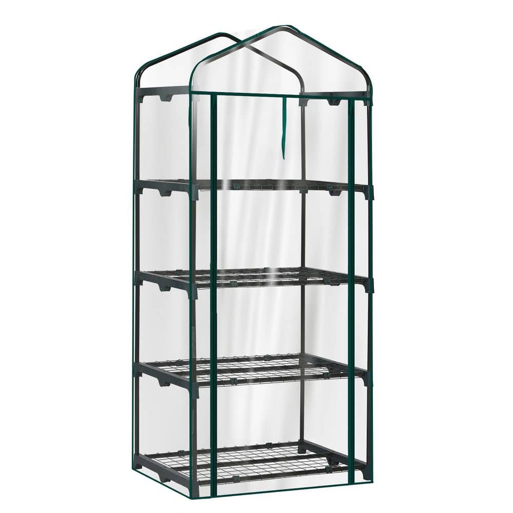Karl home 27 in. W x 19 in. D x 62 in. H PVC-Covered Portable ...