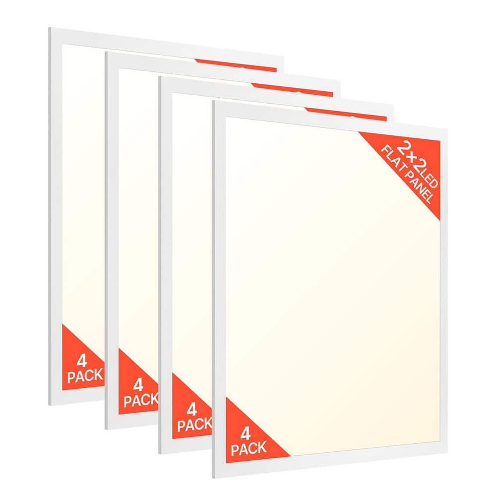 VEVOR 2x2FT. Integrated LED Flat Panel Light, 5700 LM, Flush Mount LED ...
