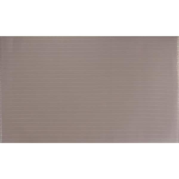 Apache Mills Soft Foot 3/8 in. Standard Gray 3 ft. x 5 ft. Indoor ...