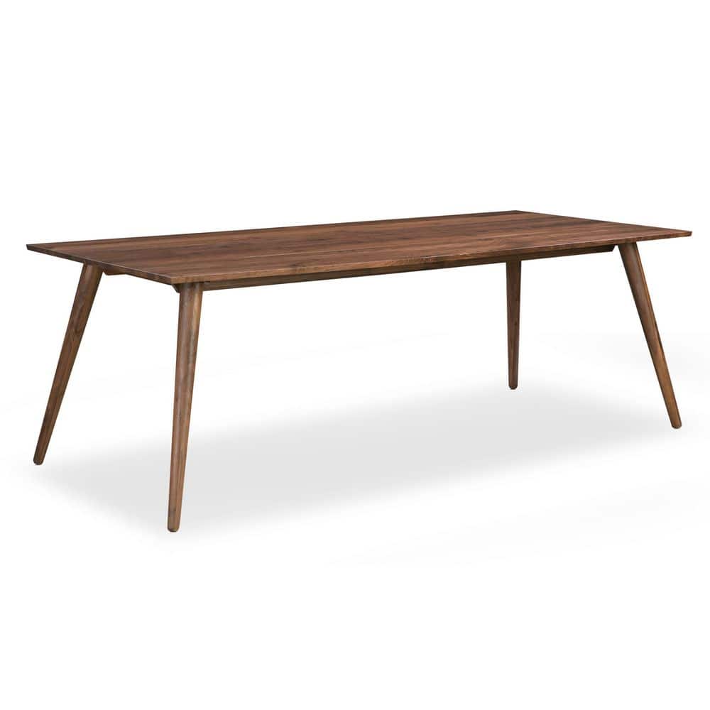 Poly and Bark Cleo 86 in. Rectangle in Walnut Wood Seats 8-Dining Table ...