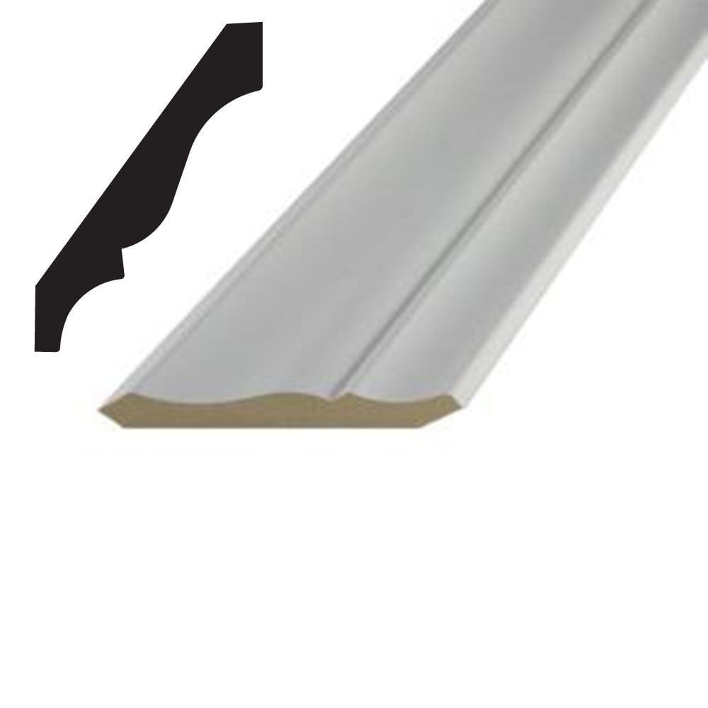 Builders Choice LWM51 9/16 in. x 3-5/8 in. x 144 in. MDF ProPack Crown ...