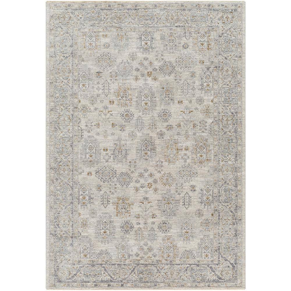 Livabliss Avant Garde Gray Traditional 2 ft. x 3 ft. Indoor Area Rug ...