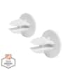 Everbilt Closet Rod End Caps 90233 - The Home Depot