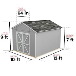 120 sq ft - Sheds - Outdoor Storage - The Home Depot