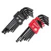STEELMAN SAE / Metric Long Arm Ball End Hex Key Wrench Set (26-Piece ...