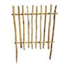 MGP 65 in. H Teak Wood Garden Fence TPF-48 - The Home Depot