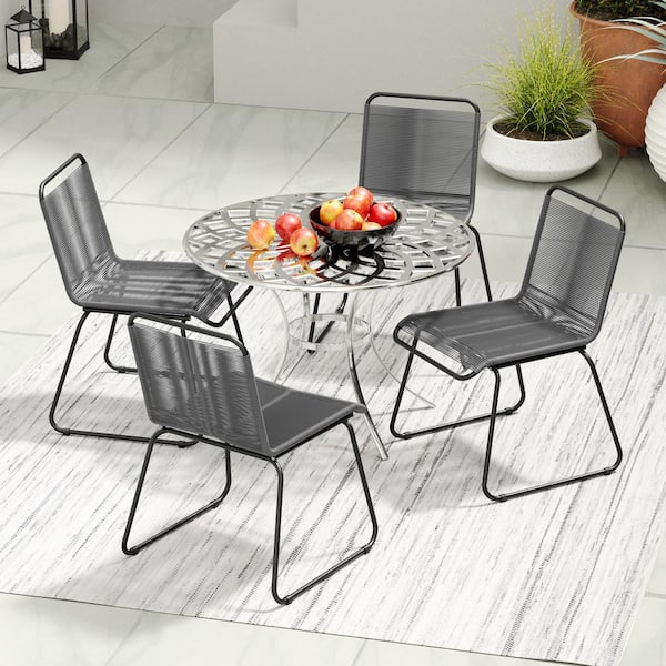 Armless patio chairs set of 4 store