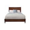 Alpine Furniture Flynn Brown Wood Frame King Panel Bed 966WAL-07EK - The Home Depot