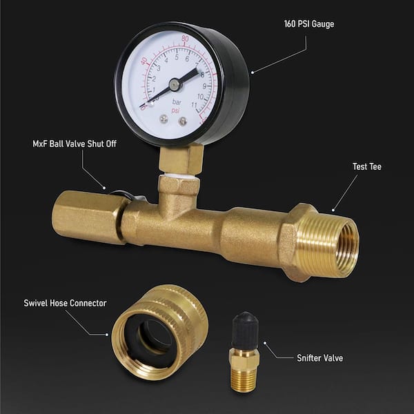 Pvc Replacement 2in Pool Pressure Test Kit Adapter 2-Inch PVC Pool ...