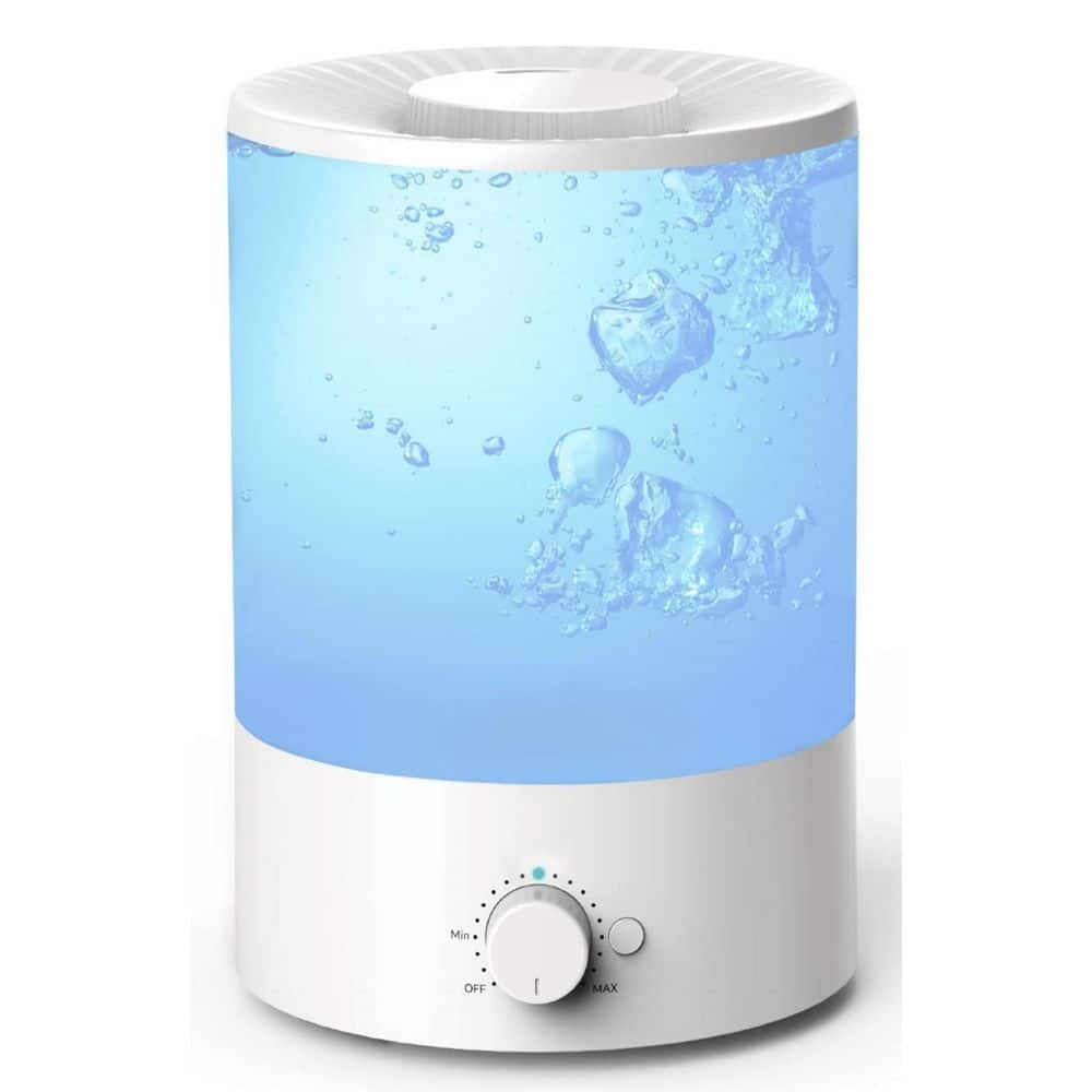 BeamBox 1 Gallon Cool Mist Humidifier, Ultrasonic Air Vaporizer with ...