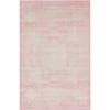 Unique Loom Pink 4 ft. x 6 ft. Bromley Area Rug 3144305 - The Home Depot