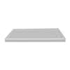 Transolid Linear 36 in. x 60 in. Single Threshold Shower Base in Grey ...