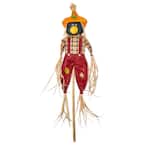60 in. Scarecrow on Pole (Set of 2)-2637 - The Home Depot