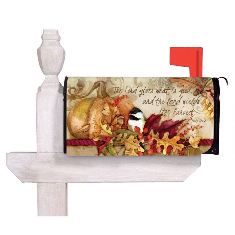 Evergreen 0.2 in. x 24 in. Country Roads Mailbox Cover 56533 - The Home ...