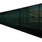 FENCE4EVER 68 in. x 25 ft. Green Privacy Fence Screen Plastic Netting ...