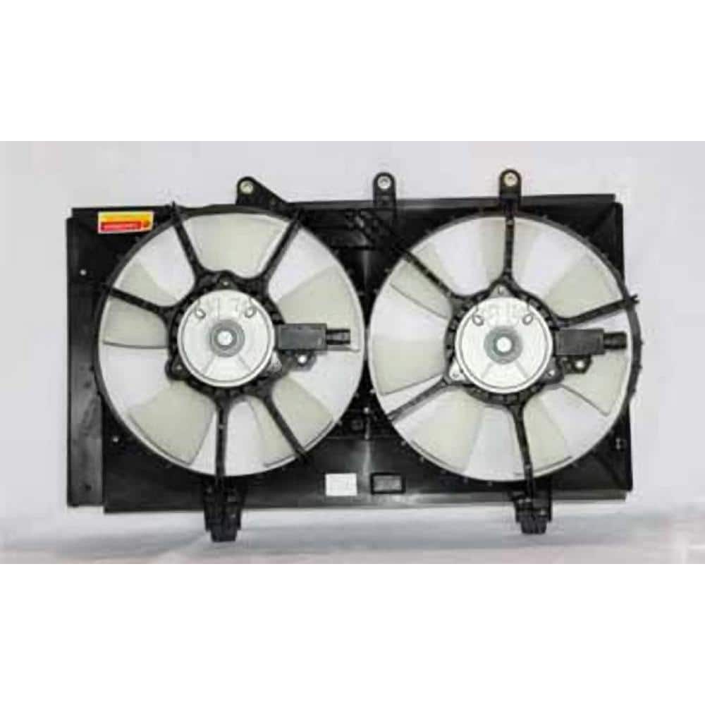 TYC Dual Radiator and Condenser Fan Assembly 2001-2003 Dodge Neon 2.0L ...
