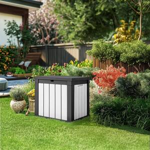 White - Deck Boxes - Patio Storage - The Home Depot