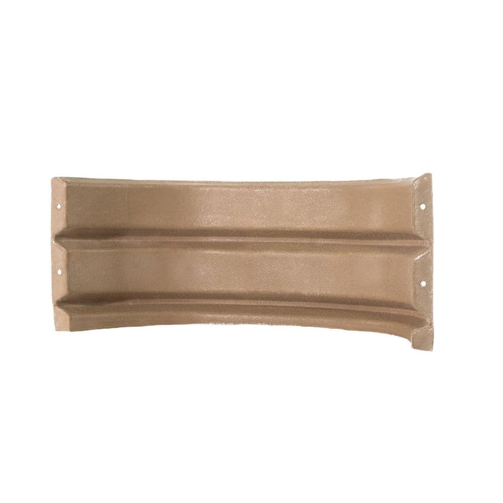 SHAPE PRODUCTS 37 in. W x 12 in. D x 15 in. Tan Composite Area Well ...