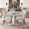 Home Decorators Collection Kingsley Sandblasted White Dining Table ...