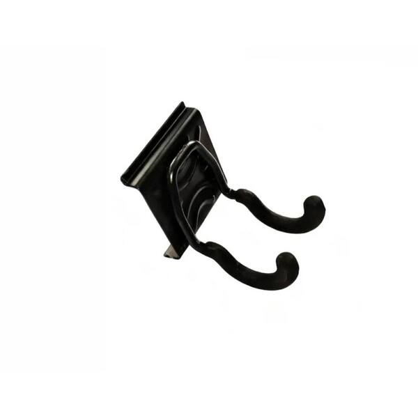 Wellco Garage Hooks Wall-Mounted Metal Small Curved Hooks Double Hook ...