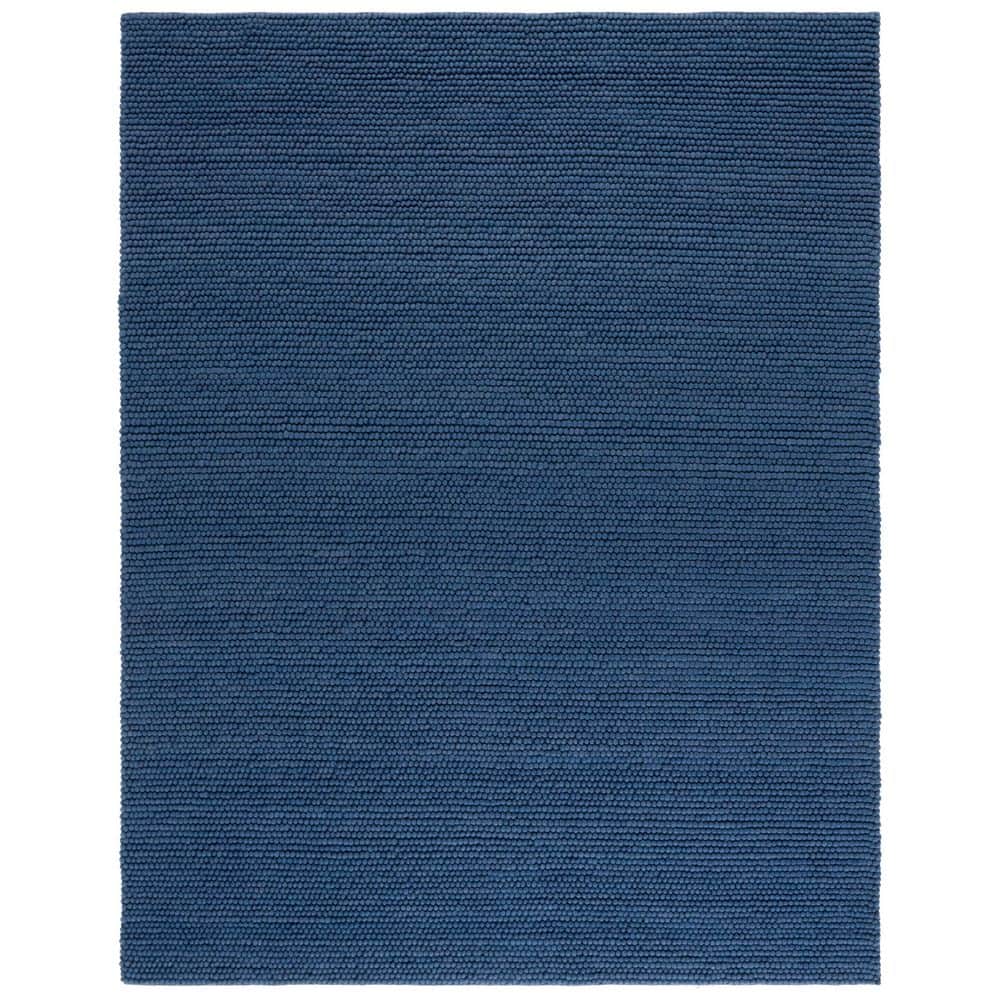 SAFAVIEH Natura Navy Blue 9 ft. x 12 ft. Gradient Area Rug NAT620M-9W ...