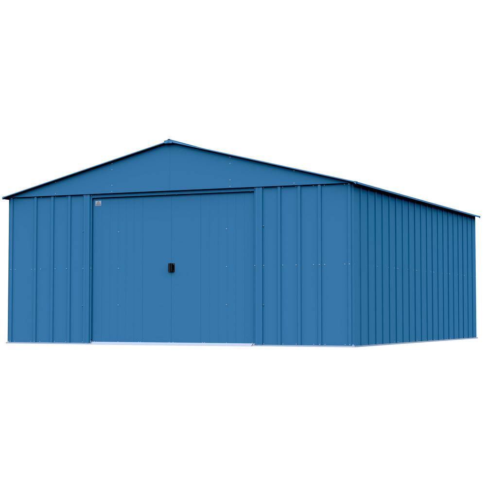 Arrow Classic Storage Shed 17 ft. W x 14 ft. D x 7 ft. H Metal Shed 226 ...
