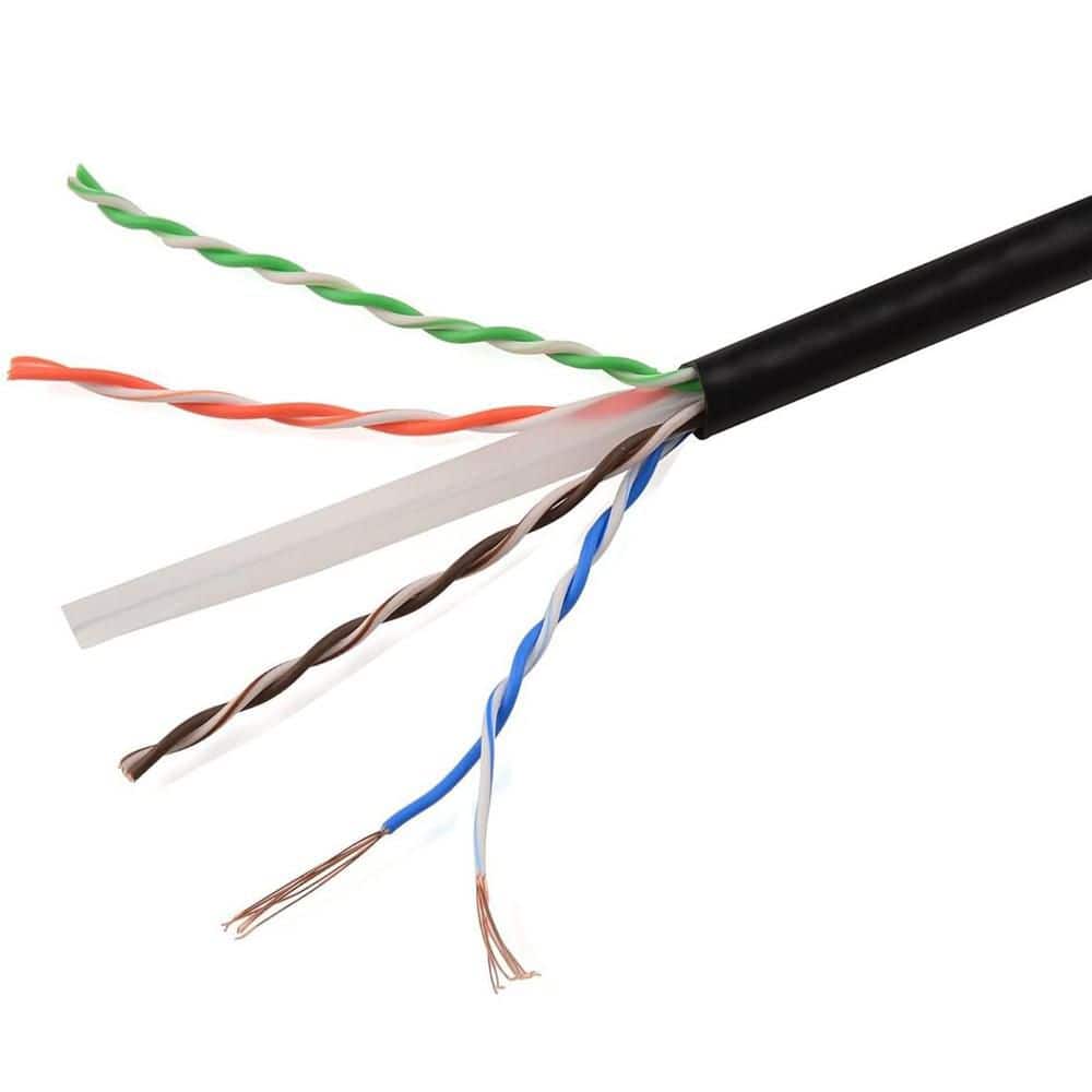4XEM 4XEM 1000 ft. CAT6 UTP Bulk Cable – Solid 24AWG CCA, 250MHz, CM ...