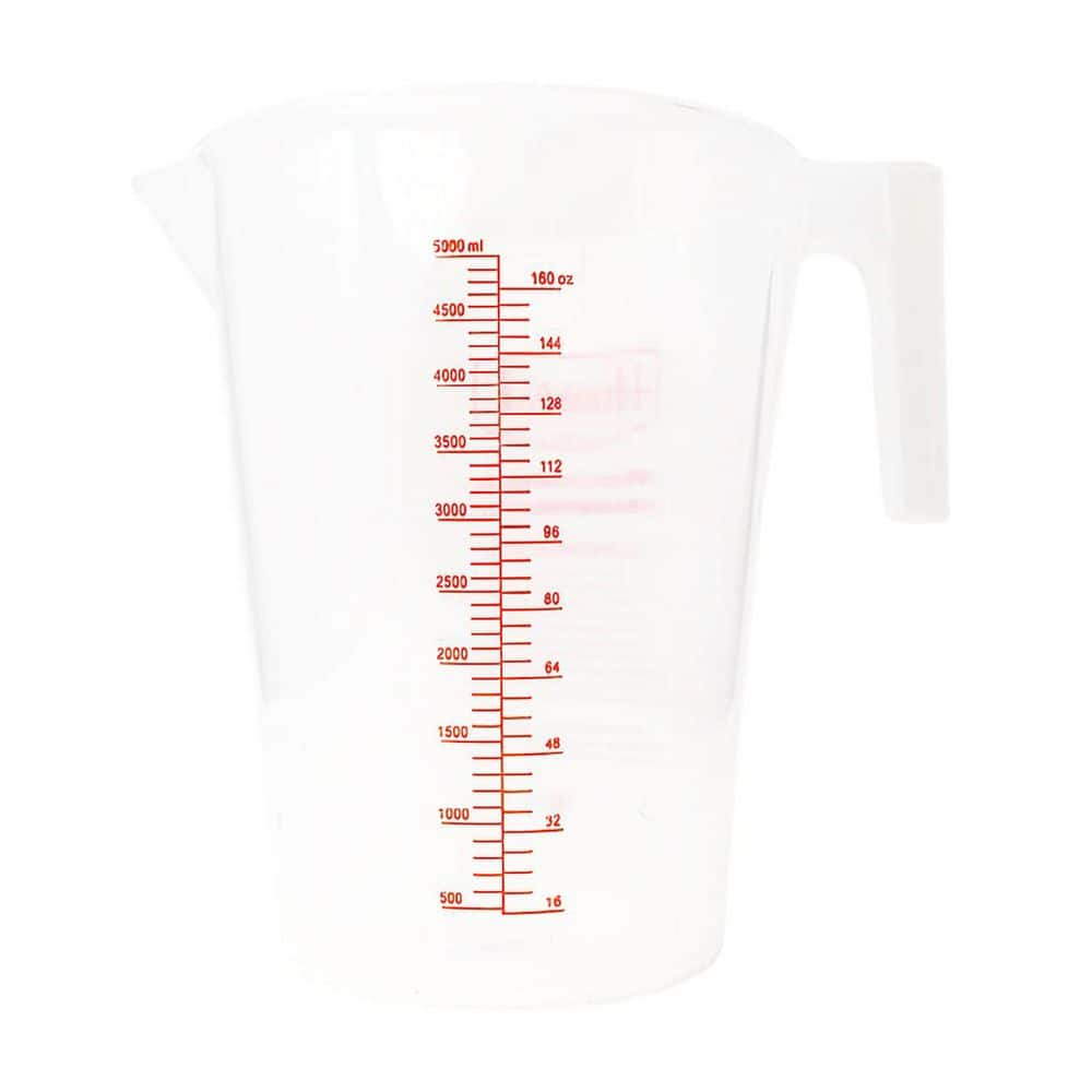 THE HARVEST COMPANY 169 oz. / 5000 ml Calibrated Food-Grade Measuring ...