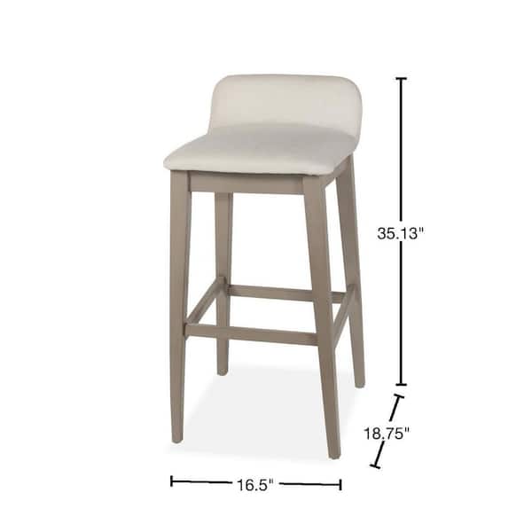 Hillsdale Furniture Maydena Bar Stool Distressed Gray