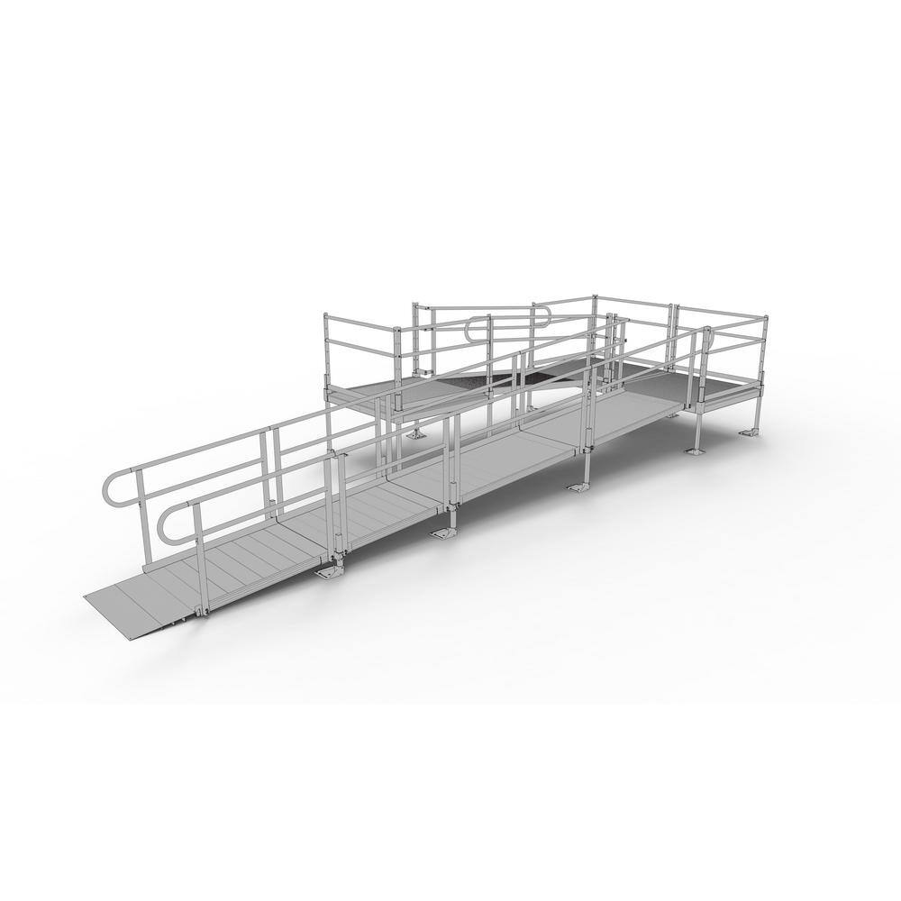 Reviews for EZ-ACCESS PATHWAY 26 ft. U-Shaped Aluminum Wheelchair Ramp ...