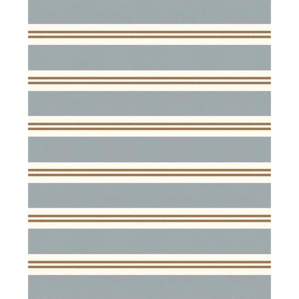 StyleWell Stripes Gray 5 ft. x 7 ft. Indoor/Outdoor Area Rug 31065 ...